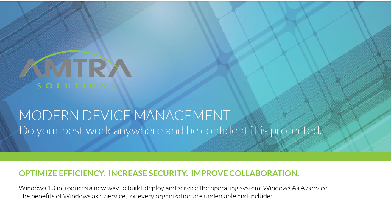 Modern Device Management Overview